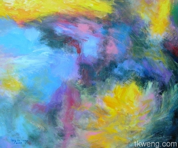 Painting - Abstract - 翁登科艺术工作室 / Teng Ko Weng Art Studio